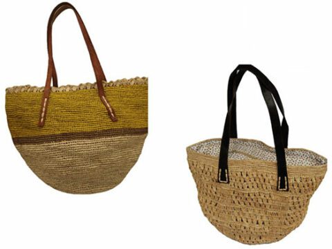 Vente en ligne sac et accessoire de mode à partir du raphia