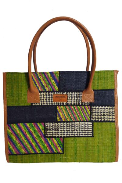 Sac dame en raphia | Couleurs Raphia Sac et articles de mode en raphia